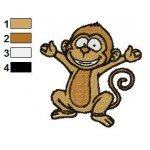 Free Monkey Embroidery Designs