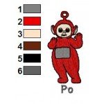 Teletubbies Embroidery Designs